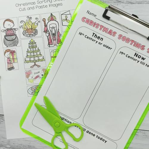 Christmas Traditions Then and Now Activities History of Christmas ...