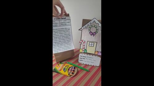 Gingerbread House Book Report | Gingerbread Project by Second Grade Smiles