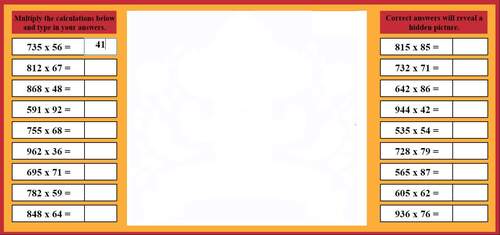 Mystery Digital Pixel Art NO PREP - Cinco de Mayo 3-digit/2-digit ...