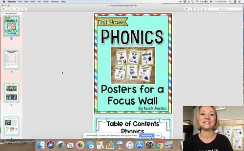 Phonics Posters for a Focus Wall by Teaching With Style | TPT