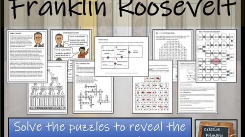 Franklin Roosevelt Escape Room Activity by Creative Primary Literacy