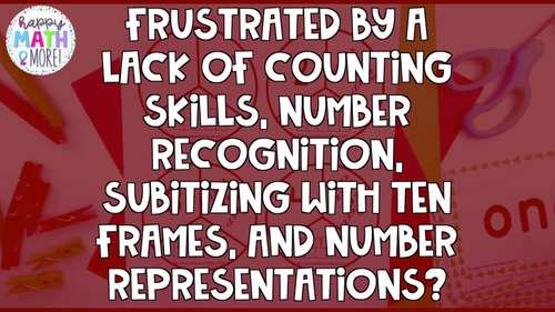 Christmas Number Math Centers 1-10 by Happy Math And More | TPT