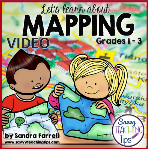 All About Mapping - VIDEO by Savvy Teaching Tips | TpT