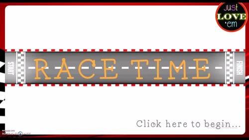 Word Race PPT Game (Editable Version) by Just Love 'Em | TPT