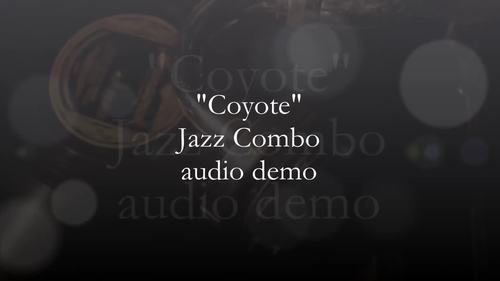 Jazz Combo Arrangement "Coyote" by Math Gecko and Music Scores | TPT