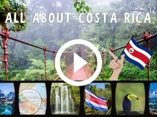 Editable All About Costa Rica PowerPoint Presentation, 3rd-6th Grade ...