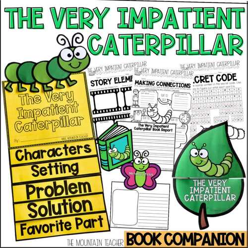 The Very Impatient Caterpillar Read Aloud Activities Bug Crafts for ...