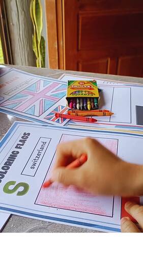 Fun and Educational Flag Coloring for Kids – Perfect for Flag Day! by ...