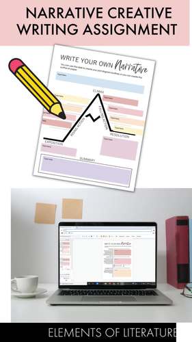 Narrative Creative Writing Assignment by Jenna Copper | TPT