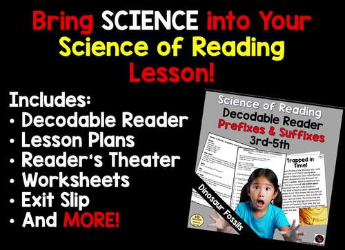 Science of Reading | Decodable Reader | Prefixes & Suffixes 3rd-5th Grades