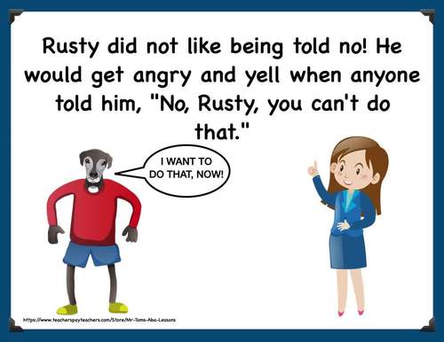 Accepting NO Coloring Book - Social Skills Behavior Story - SEL | TPT