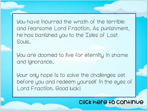 4th Grade Digital Fraction Review Game | TPT