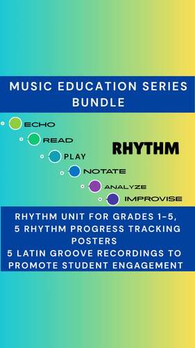 A How-To Rhythm UNIT for Grades 1-5 + Latin Groove Recordings | Music ...