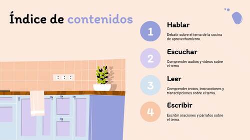 AP Spanish: Cocina de Aprovechamiento (zero-waste cooking) | TPT