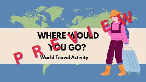 Ice Breaker World Travel Would You Rather English Language Flash Cards