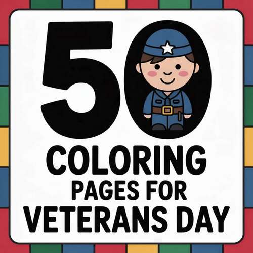 50 Coloring Pages for Veterans Day | Printable Remembrance Day Coloring ...
