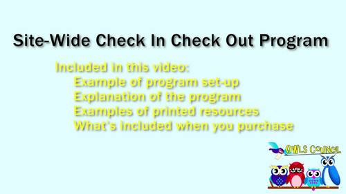 PBIS- School-Wide Check In Check Out (CICO) Middle School High School ...
