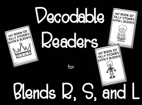 Decodable Student Readers | Beginning Blends | Blends R S L | TPT