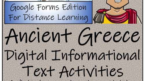 Ancient Greece Close Reading Activity Bundle Digital & Print | 3rd ...