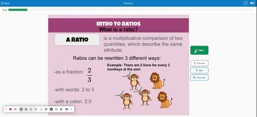 6th Grade Intro. to Ratios 6.RP.A.1 by Math Mom Repeat | TPT