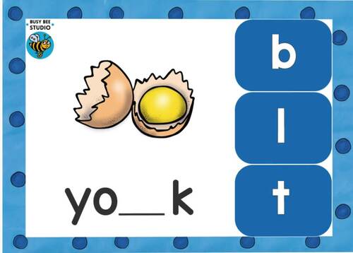 Silent Consonant Letters Boom Cards by Busy Bee Studio | TPT