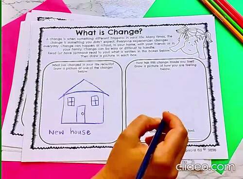 Flexible Thinking Dealing With Change Interactive Worksheets ...