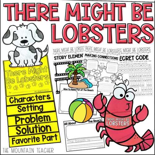 There Might Be Lobsters Read Aloud Activities with Lobster Crafts ...