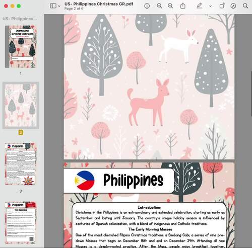 Christmas Around the World || Philippines || Guided Reading ...