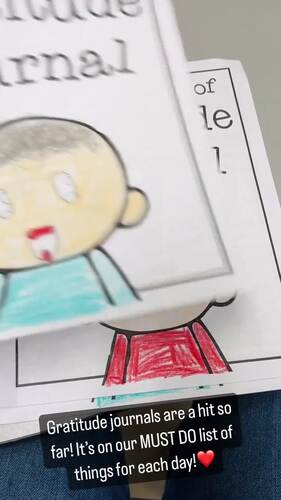 Gratitude Journal A Simple Thanksgiving Activity | TPT