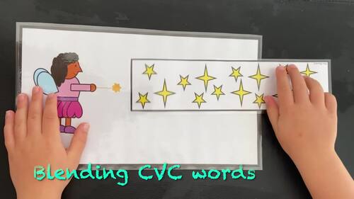 Blending CVC words middle a sound - Fairy by Mrs Shackel teaching resources
