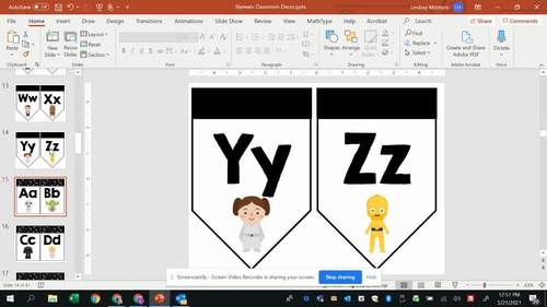 Star Wars ABC Banner (3 Different Designs) by The SPED Stitch | TpT