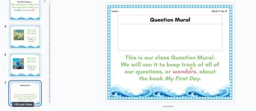 Arts and Letters Curriculum: Kindergarten Module 4 No Prep Lesson ...