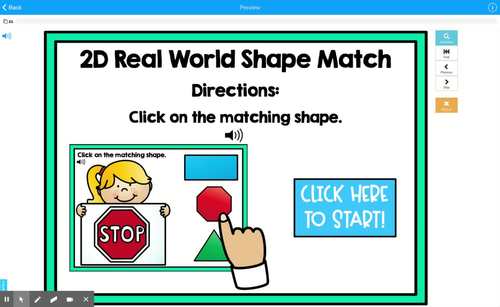 2D Shapes Distance Learning by Krafty In Kinder Shop | TpT