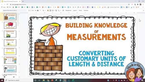 Converting Measurements of Length - Miles, Yards, Feet, Inches Google ...