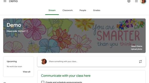 ANIMATED Google Classroom™ Banners Headers | FLOWERS by Teaching Literacy