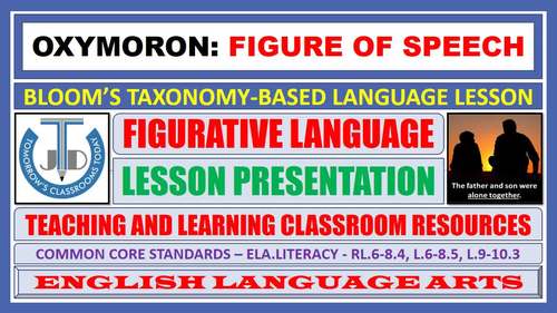 OXYMORON - FIGURATIVE LANGUAGE: POWERPOINT PRESENTATION by JOHN DSOUZA