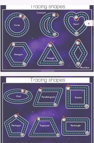 Space themed adapted book by Your child's pace learning | TPT