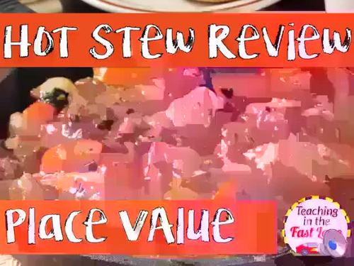 Comparing Fractions Review Game - Hot Stew Review by Teaching In the ...