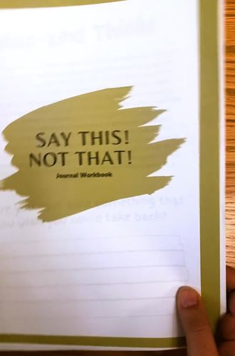 Say This Not That! Replacement Strategy Workbook by Therapy Kit | TPT