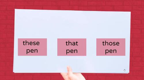 This, these, that, those. Interactive quiz. by Linguamao ESL | TPT