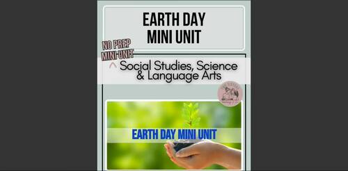 Earth Day 2026 2nd Grade Mini Unit: Earth Day Project, Earth Day 2026 Craft