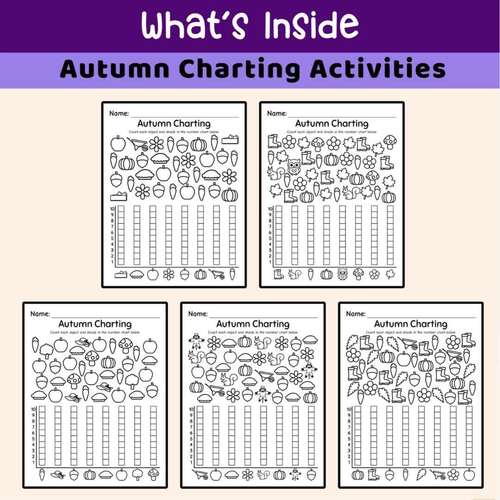 Fall Math Worksheets Bundle | Kindergarten Counting & Addition | TPT