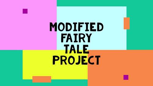 Writing a Fairy Tale for High School (Standards-Based Unit Plan ...