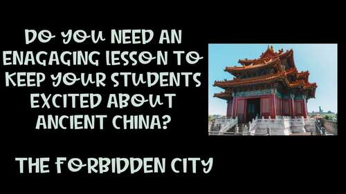 Ancient China Reading Passages Questions Annotations The Forbidden City
