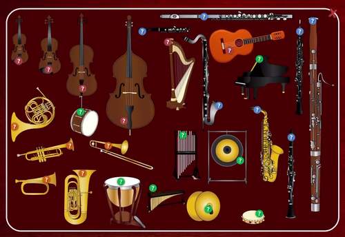 Don’t Wake The Musical Instrument Monsters Digital Interactive Game.