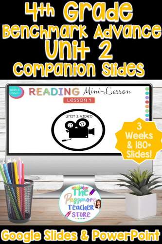 4th Grade Benchmark Advance Unit 2 PowerPoint & Google Slides Presentation