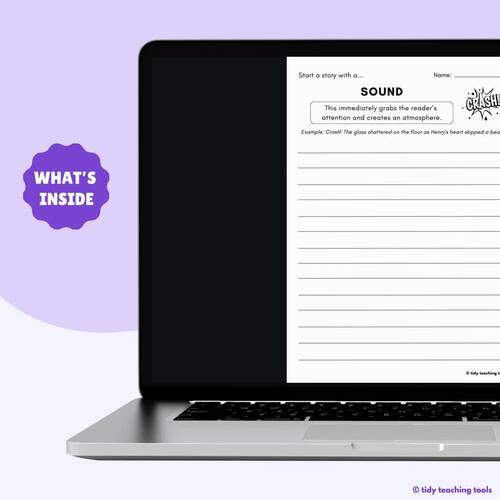 Sensational (Sizzling) Story Starts | 10 x Worksheets (Year 3-6)
