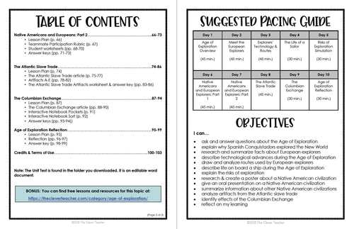 Age of Exploration Activities | Interactive Lessons for Grades 5–8