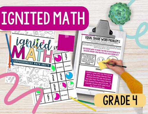 Grade 4 Ignited Math - FULL YEAR Spiral Math Bundle - Ontario Math ...