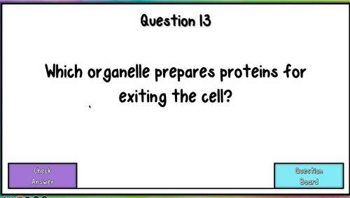 Cell Membrane and Cell Structure Review Games by The Learning ...